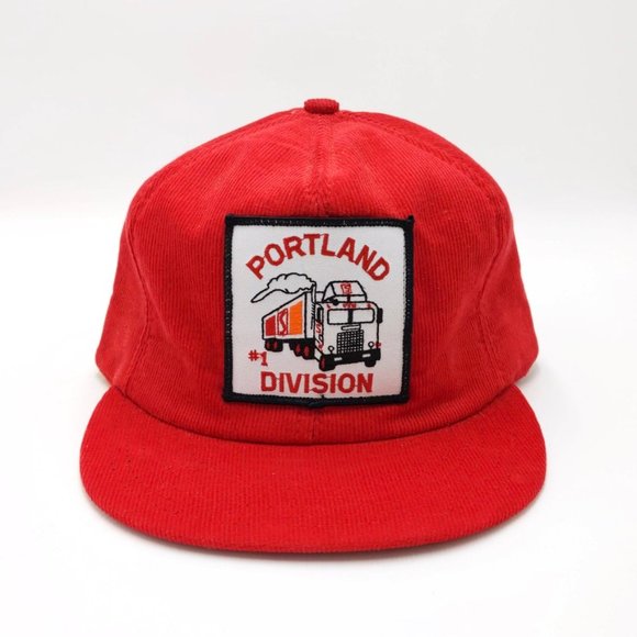 Vintage | Accessories | Vintage Safeway Corduroy Snapback Trucker Hat ...